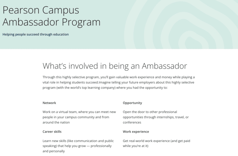 Best Student Ambassador Programs Examples | SocialLadder